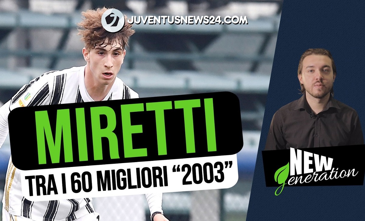 Miretti Juve: cinque curiosità sul centrocampista della Primavera - VIDEO