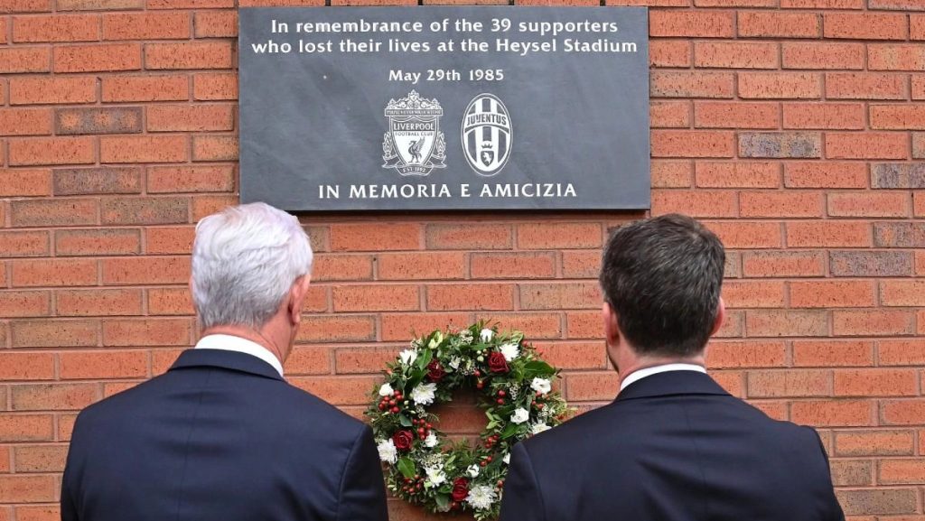 Belgio Italia, omaggiate le vittime dell’Heysel: la FOTO