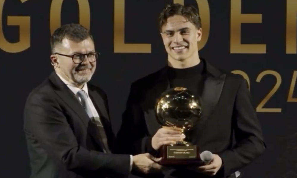 Yildiz premiato al Golden Boy: «È una notte speciale»