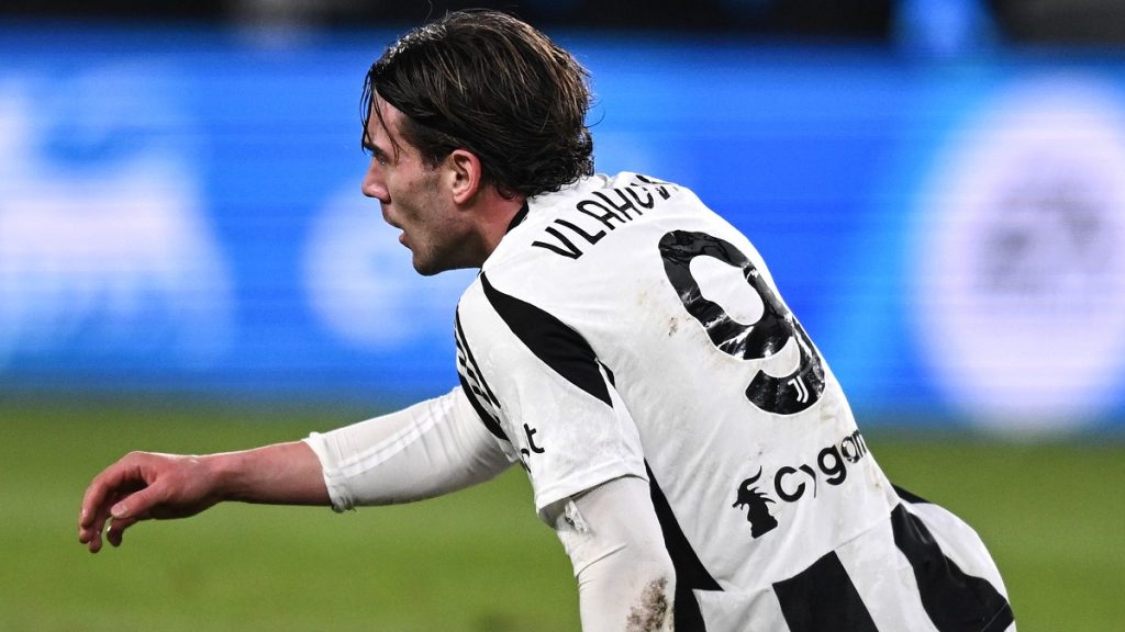 Vlahovic Juventus: la FOTO dopo il ko di Napoli