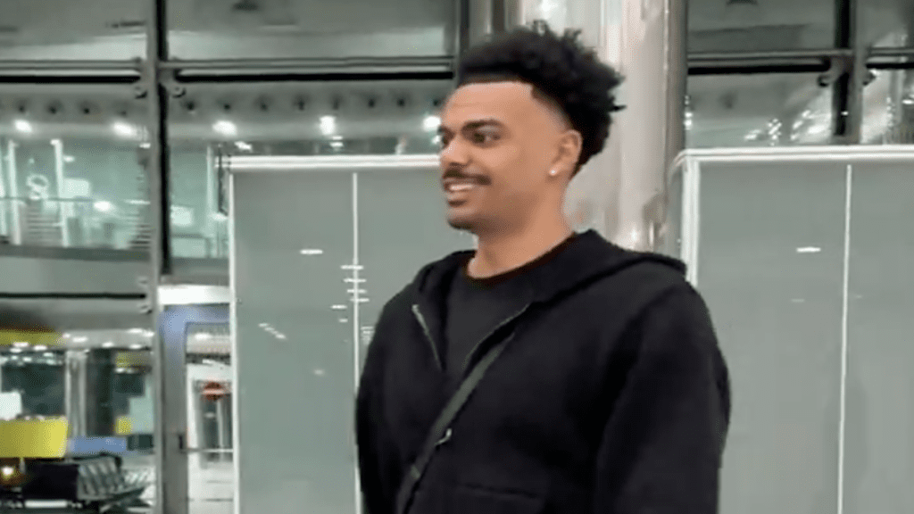 Renato Veiga Juventus: le prime immagini da Caselle - VIDEO