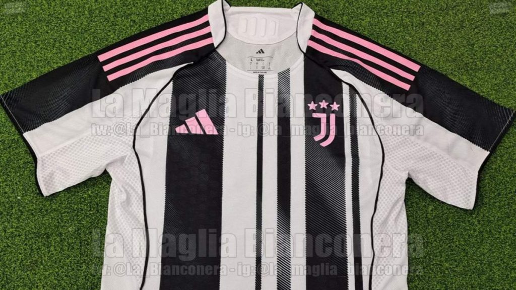 Prima maglia Juve 2025/26: confermate le proiezioni - FOTO