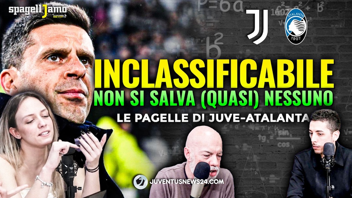 Pagelle Juve Atalanta: Thiago Motta inclassificabile - VIDEO