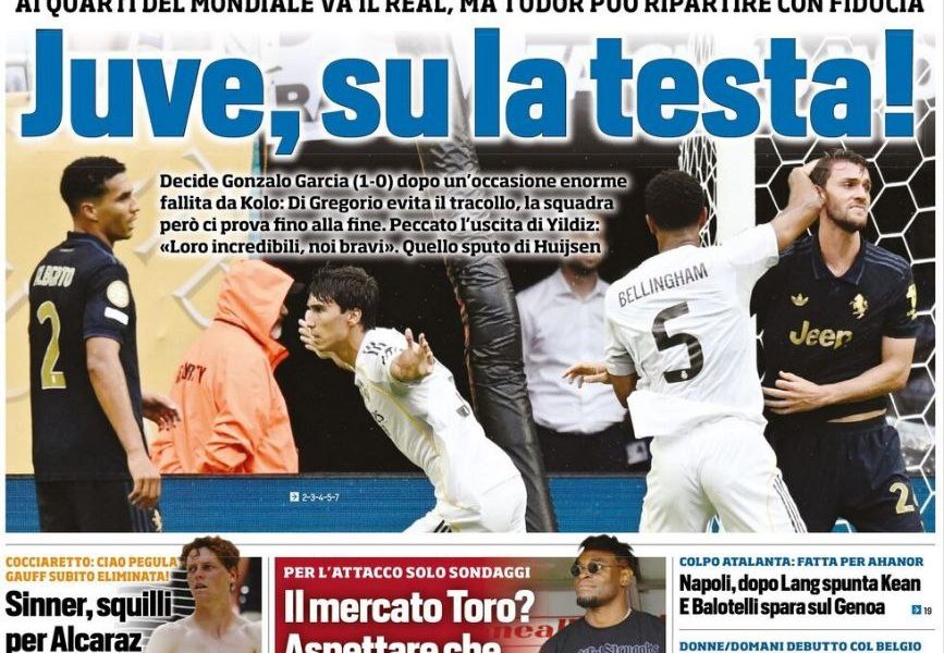 Rassegna stampa Juve: prime pagine quotidiani - 2 luglio