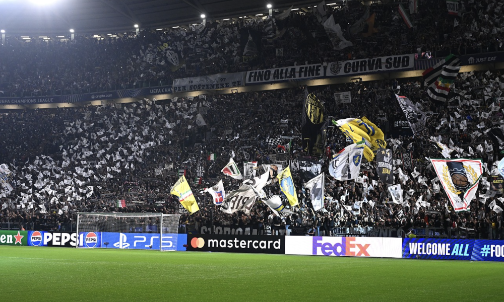 Juve Benfica, Stadium sold out ma il settore ospiti...