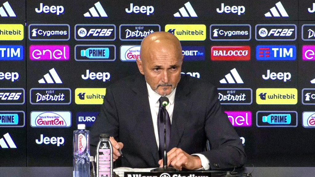 Conferenza stampa Spalletti post Juve Fiorentina: le parole