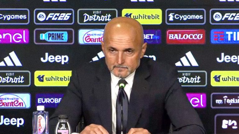 Conferenza stampa Spalletti post Torino Juve