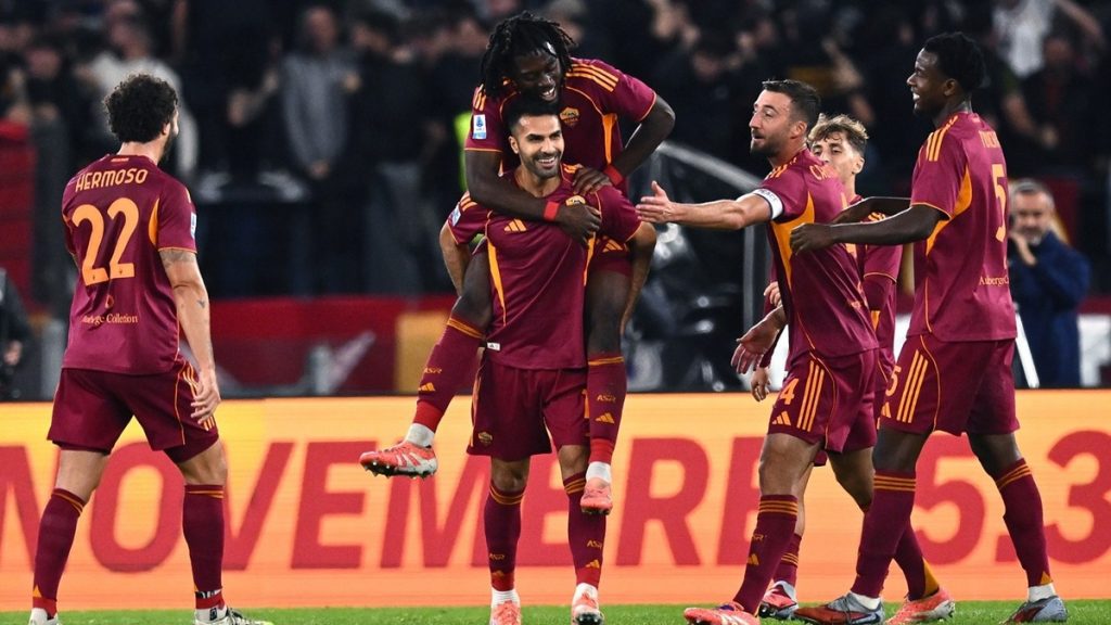 Roma Udinese 2-0: Pellegrini e Celik decisivi all'Olimpico