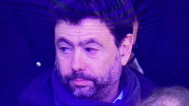Agnelli in tribuna a San Siro: assiste a Milan Verona