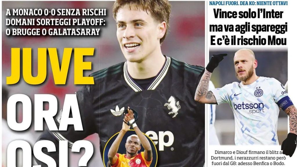 Rassegna stampa Juve: prime pagine quotidiani - 29 gennaio