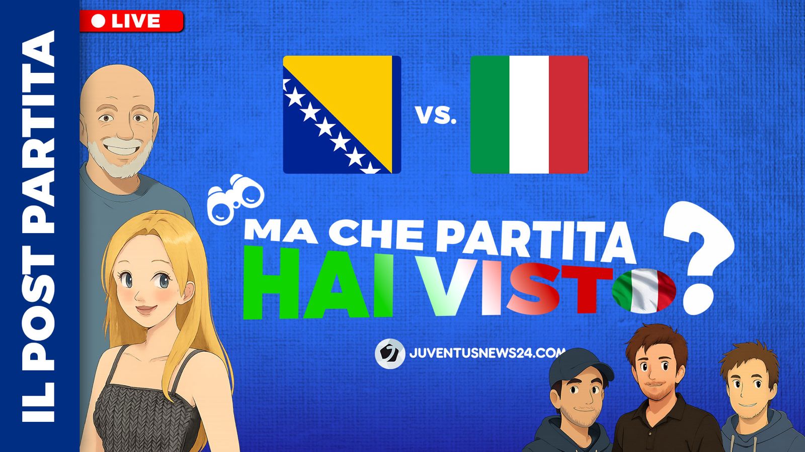 Bosnia Italia Ma che partita hai visto? | LIVE il post-gara su ...