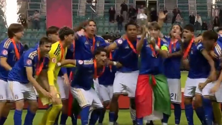 Belgio Italia Under 17 1-1(4-5 d.cr), azzurrini campioni!